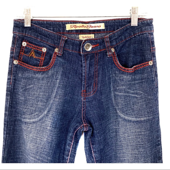 Apollo Jeans | Jeans | Vintage Apollo Slit Hem Bootcut Jeans Hi Rise 6l ...